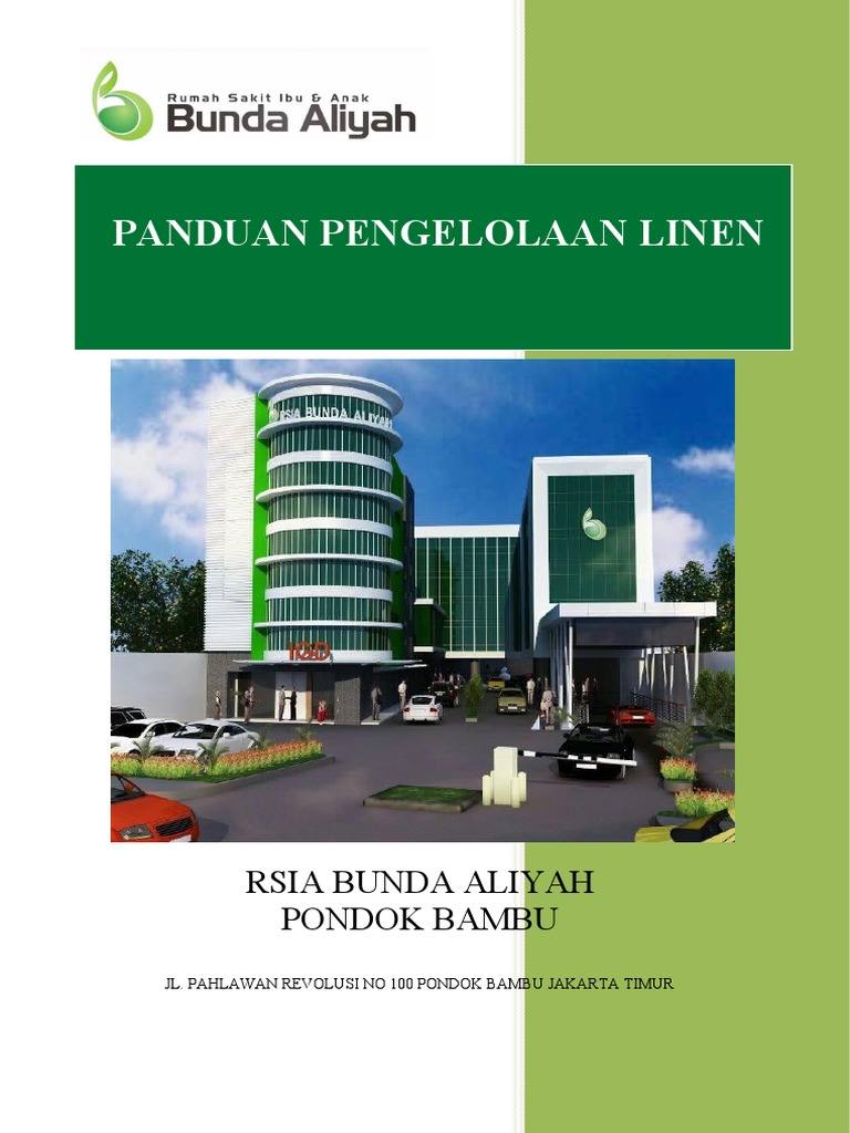 Panduan Pengelolaan Linen | PDF