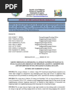 Resolution Barangay BHW | PDF