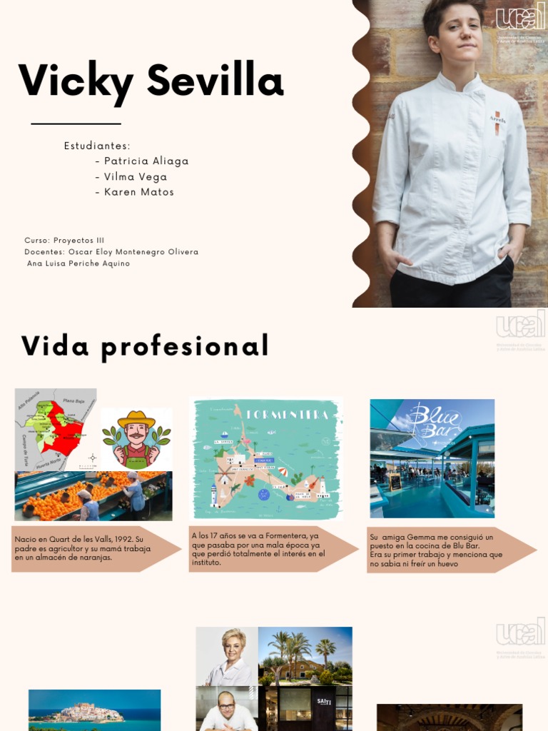 Vicky Sevilla: Chef y Estrella Michelin | PDF | Cocinando | Comida y bebida