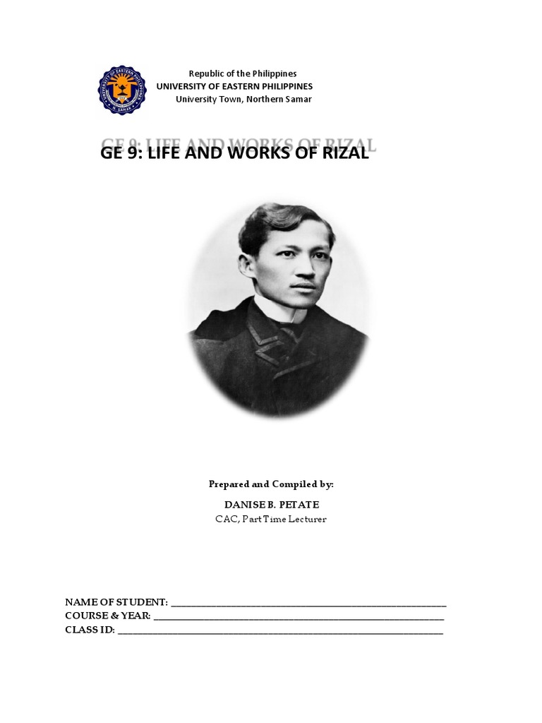 The Political, Economic, and Social Context of Jose Rizal's Times in ...
