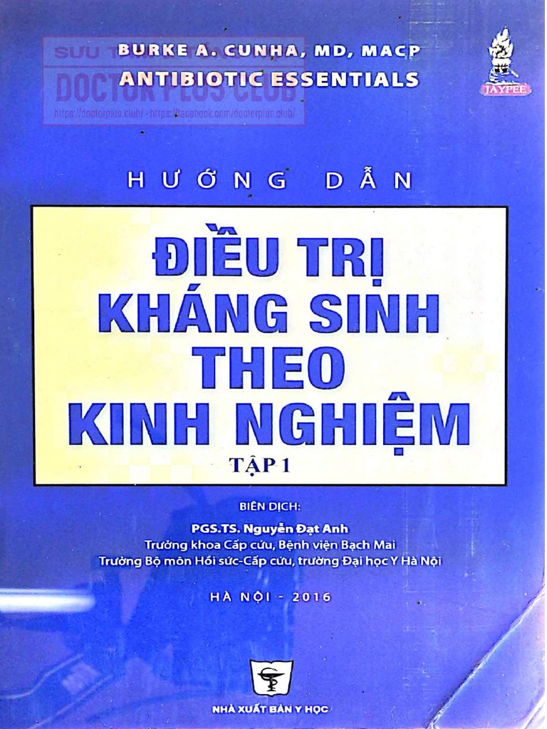 Huong Dan Dieu Tri Khang Sinh Theo Kinh Nghiem - Ban Dep | PDF