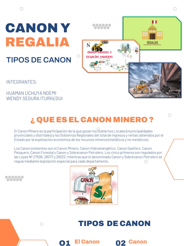 Canon y La Regalia Minero P | PDF | Minería | Impuestos