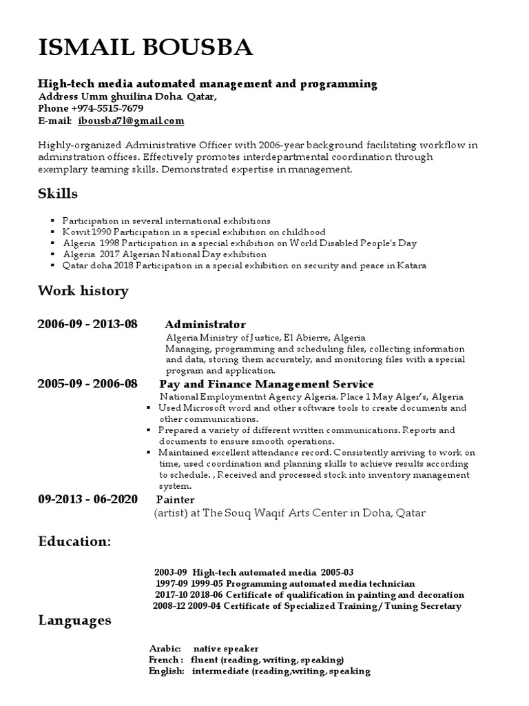 CV Eng 2 | PDF