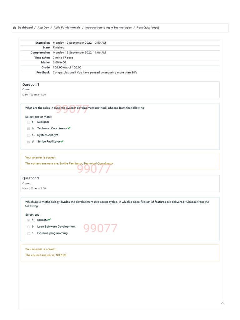 Agile Fundamentals | PDF | Agile Software Development | Scrum (Software Development)