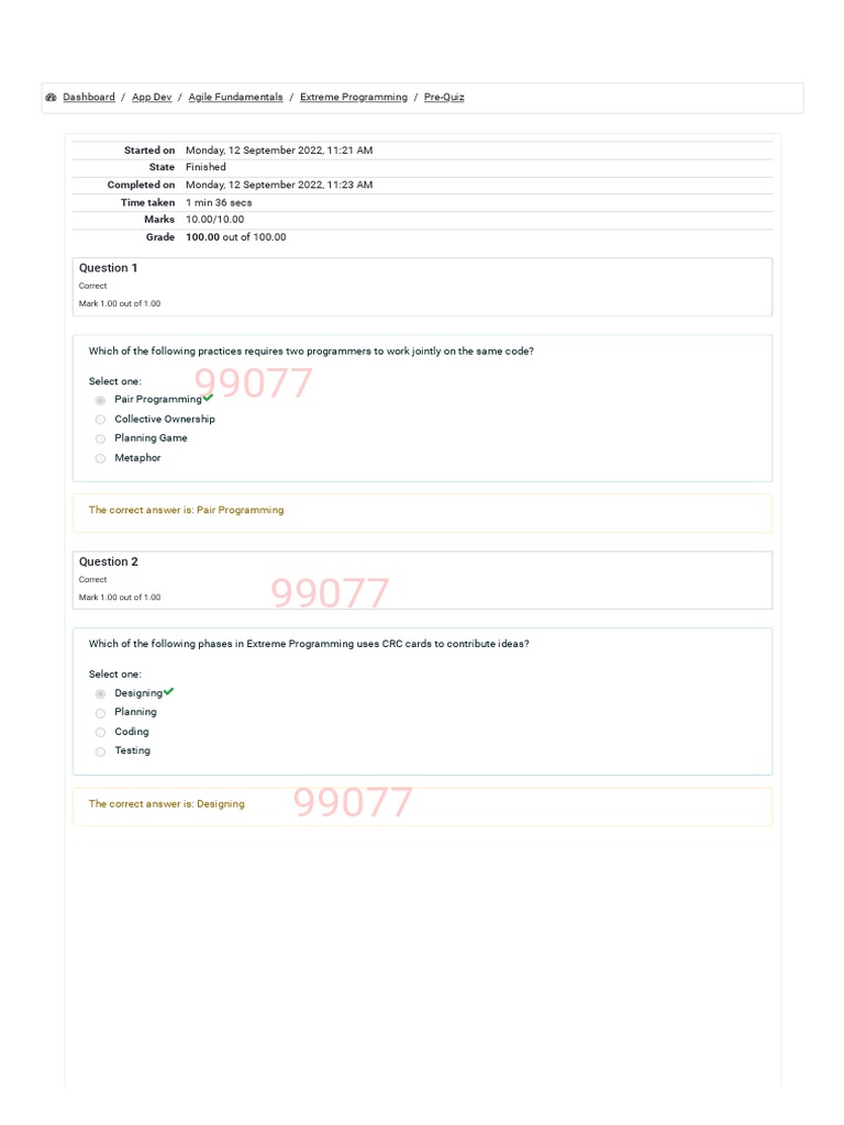 Pre-Quiz - XP | Download Free PDF | Computing | Technology Development