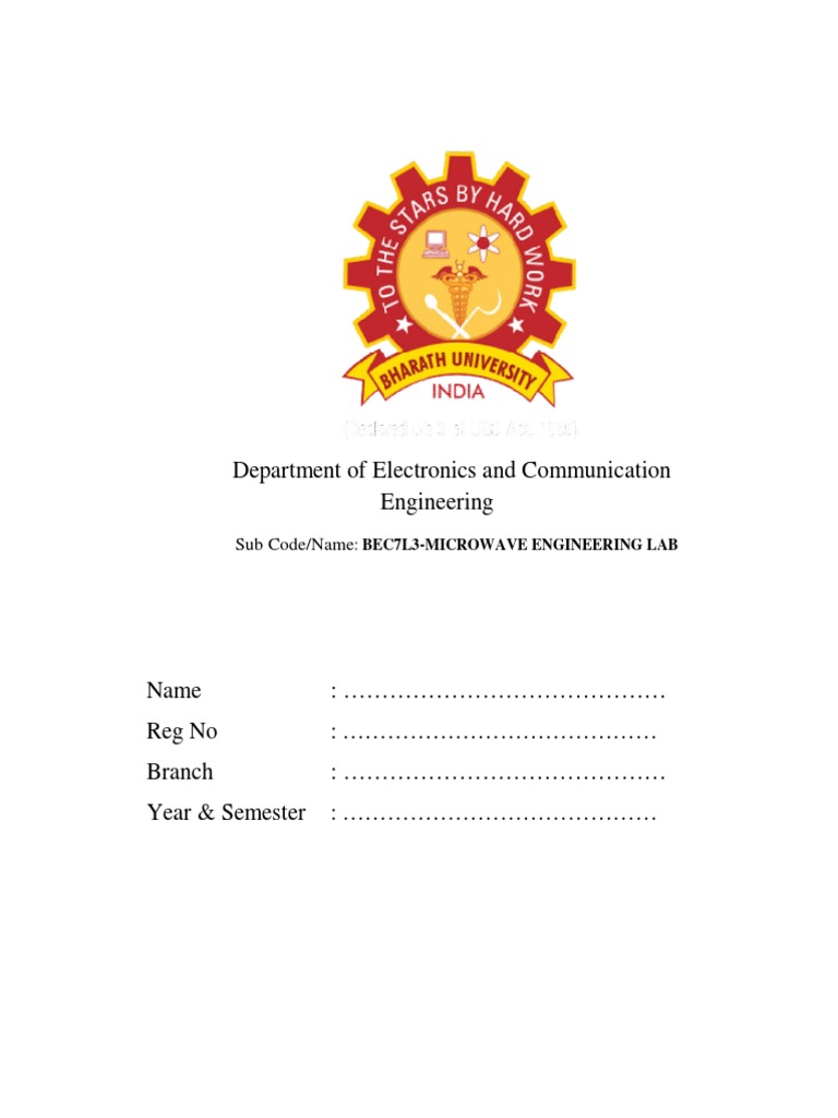 Emt Lab | PDF | Antenna (Radio) | Waveguide
