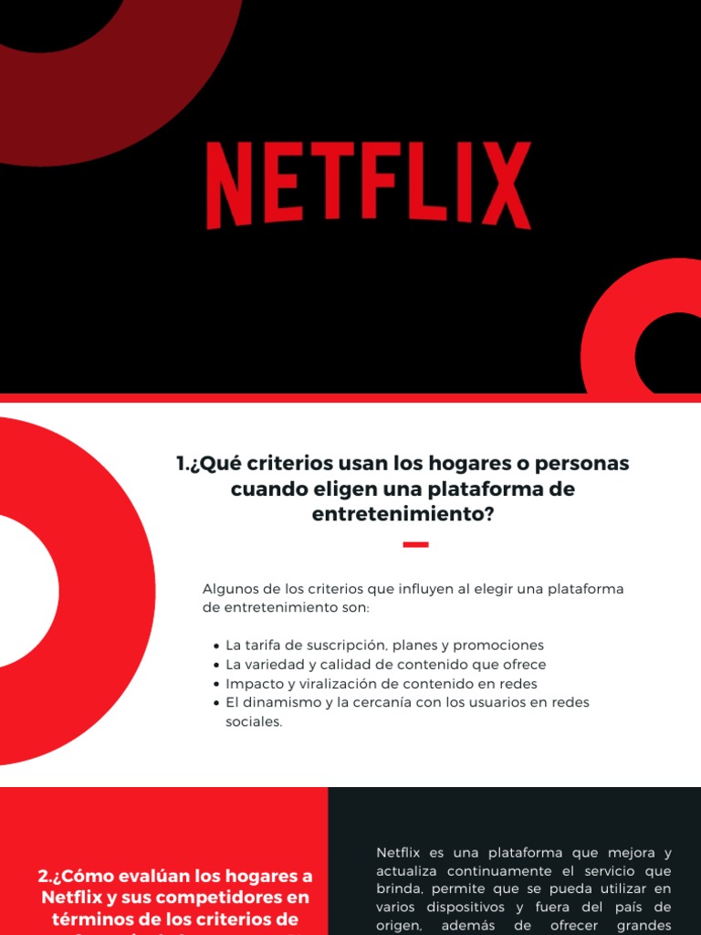 Caso Práctico Netflix | PDF | Netflix | Streaming Media