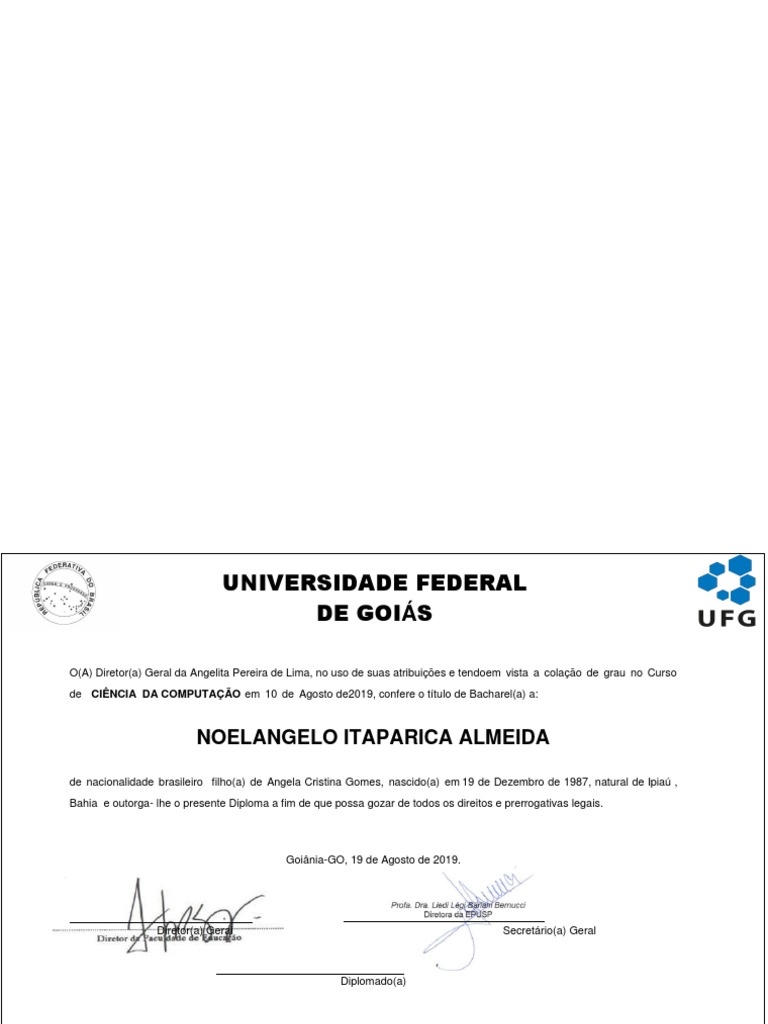Modelo - Ufg | PDF