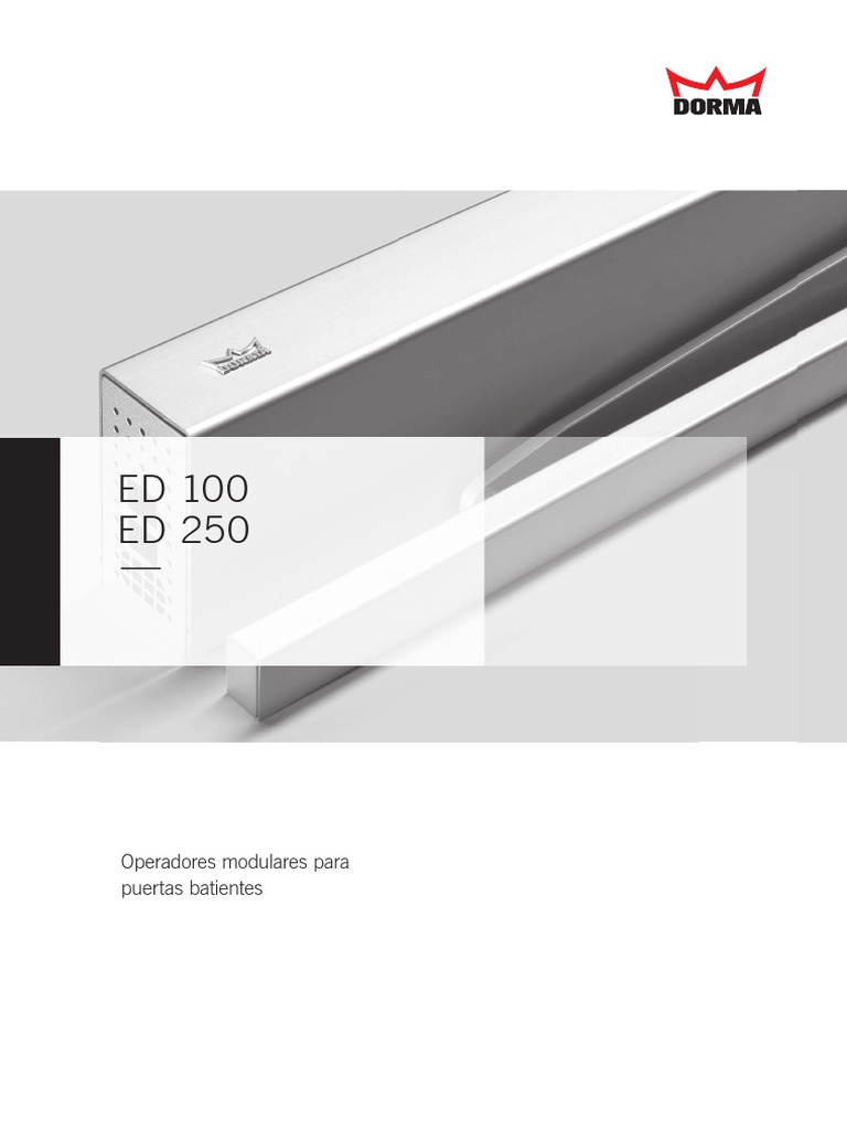 Ed100 Ed 250 Técnico Castellano New PDF | PDF