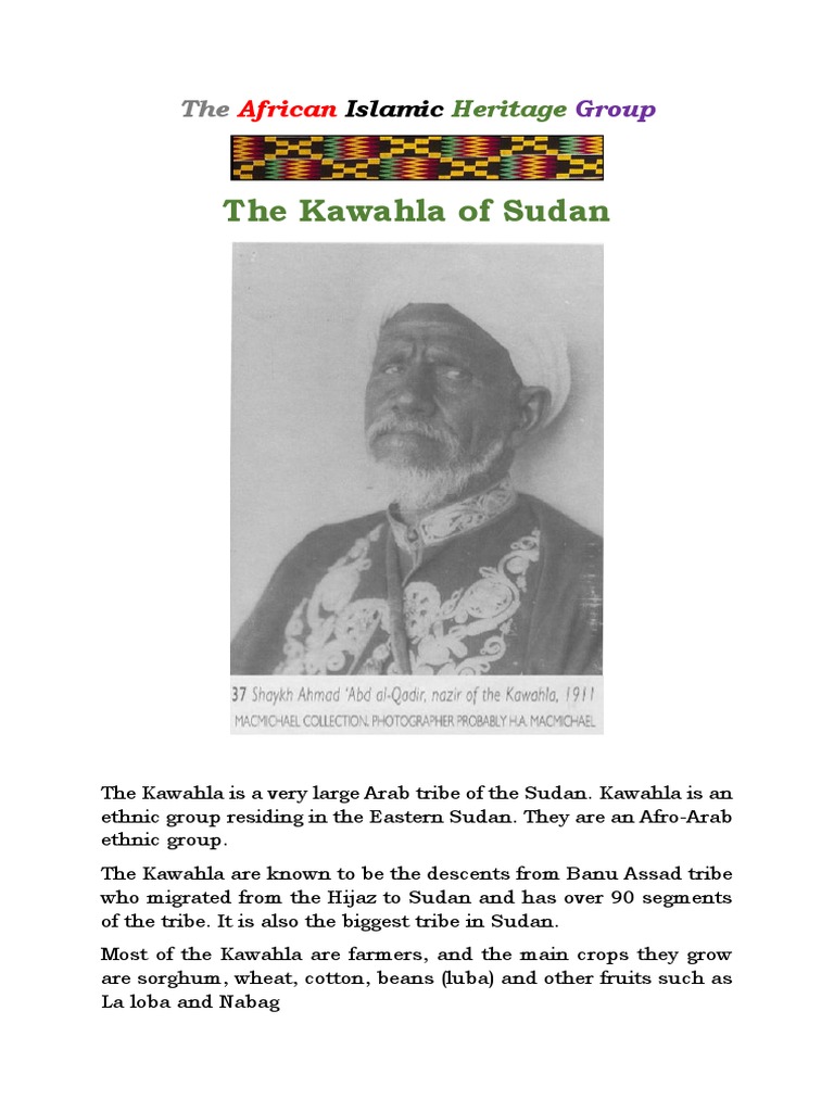 Kawahla Tribe | PDF | North Africa | Arabs