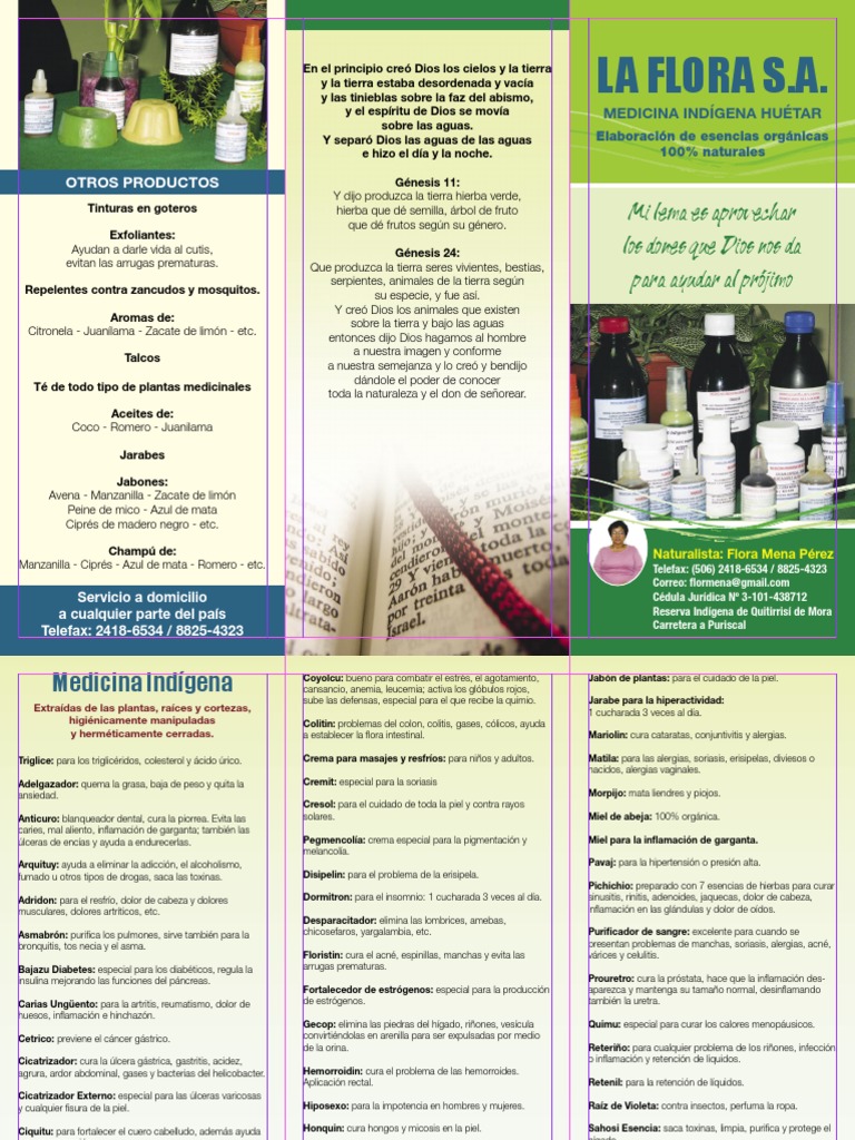 Brochur Flor Mena | PDF | Especialidades Medicas | Medicina CLINICA