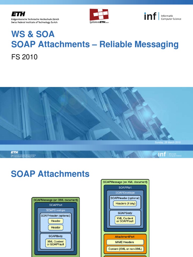 Ws & Soa SOAP Attachments - Reliable Messaging: Sunday, 28 March 2010 ...