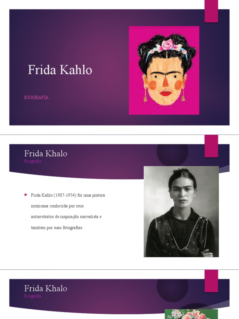 Frida Khalo PowerPoint | PDF | As artes
