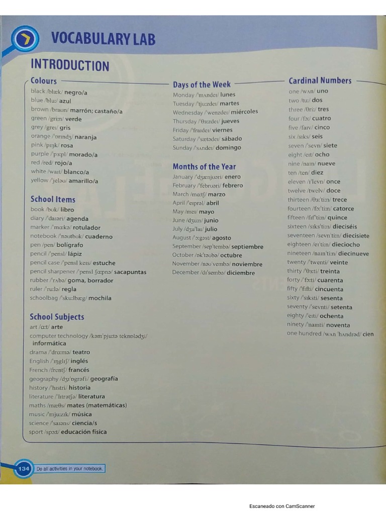 Libro Inglés 1° ESO | PDF