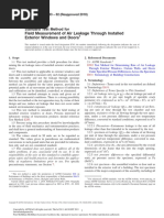 Astm E330 - E330m - 14 | PDF | Strength Of Materials | Structural Load