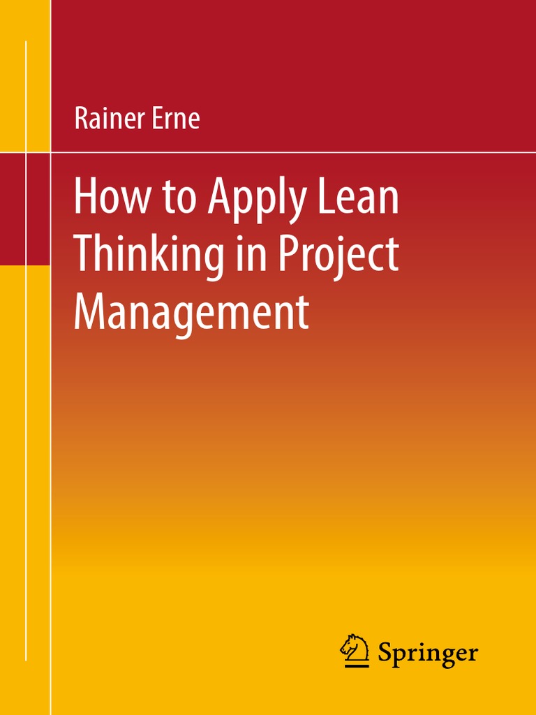 How To Apply Lean Thinking in Project Management | PDF | Project ...