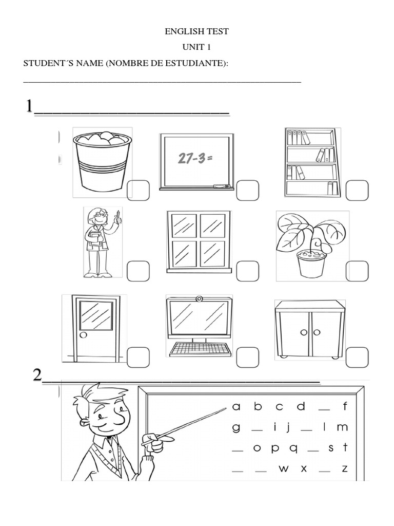 2 ND Grade Test | PDF