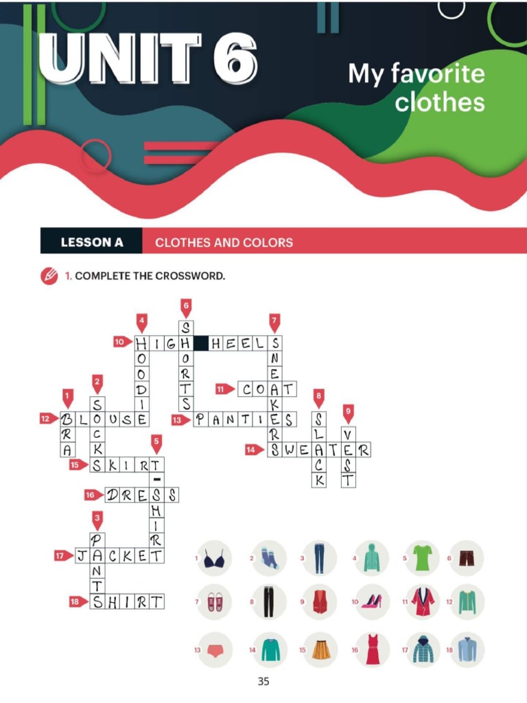 Workbook Unit 6 | PDF