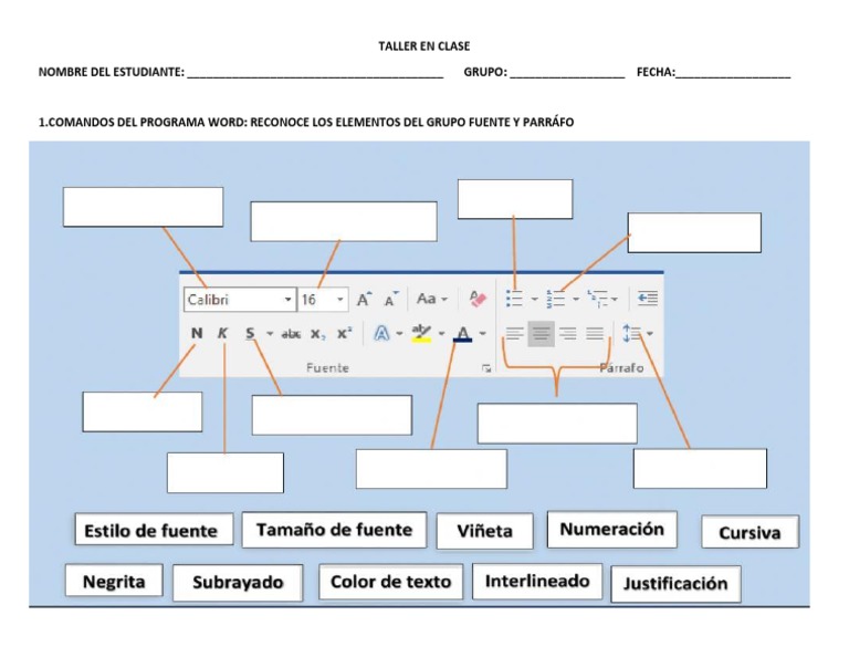 Comandos de Word | PDF