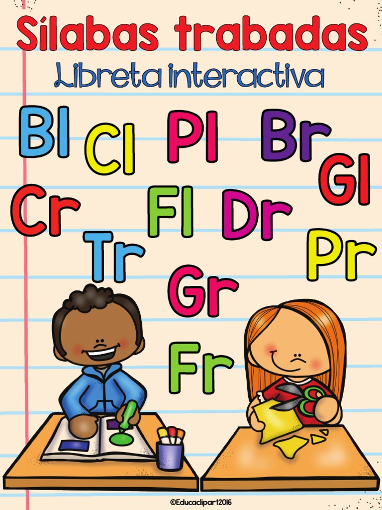 ?1°libreta de Sílabas Trabadas PDF | PDF