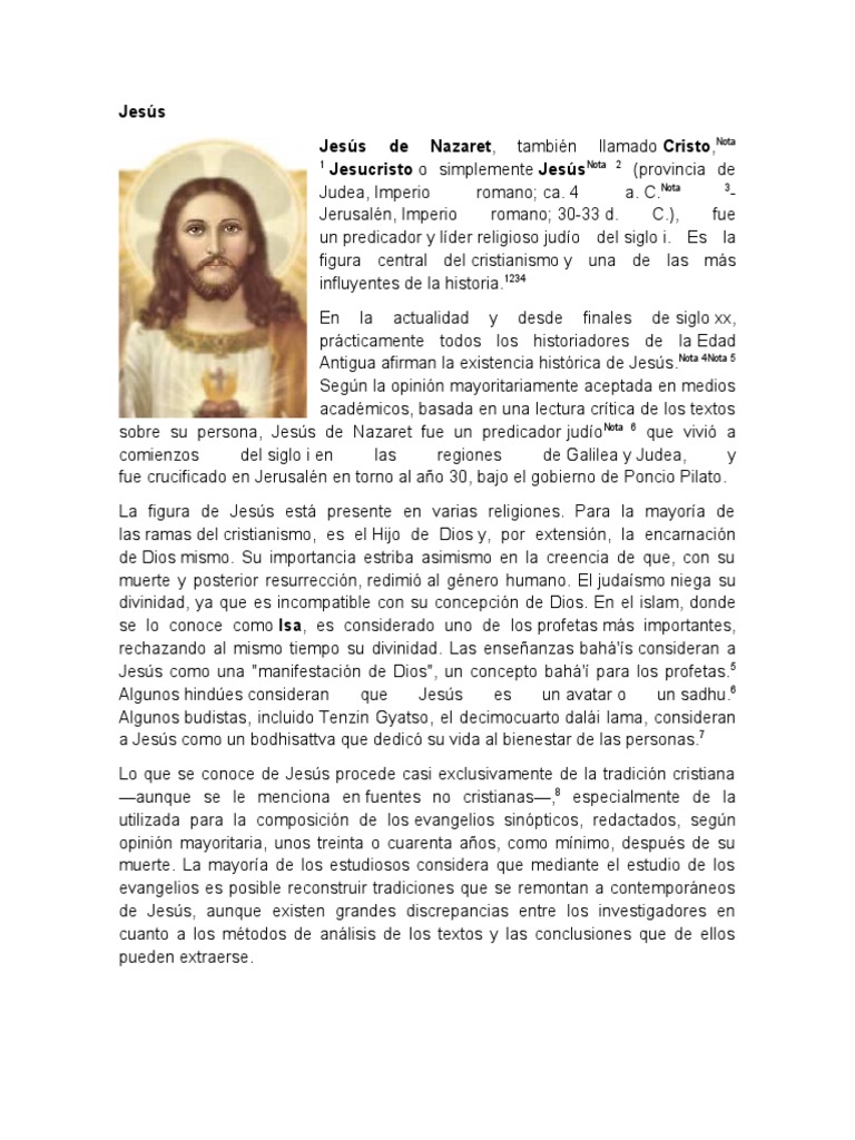 Biografia de Personajes Biblicos | PDF | Jesús | Gente del Nuevo Testamento