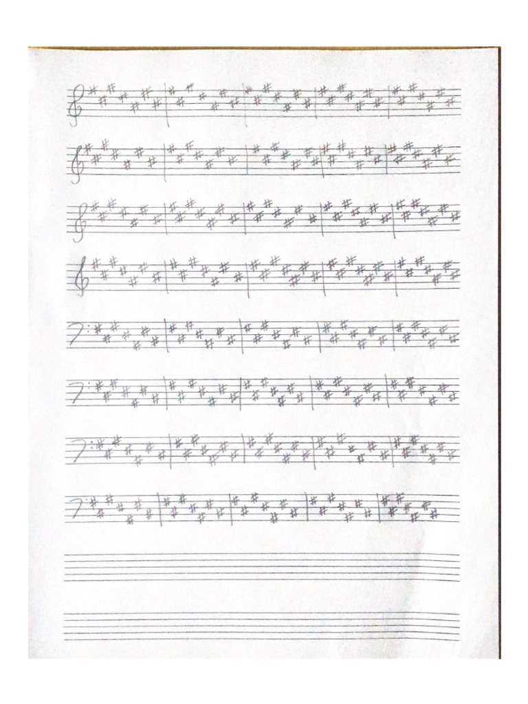 7 Sharps and flats | PDF