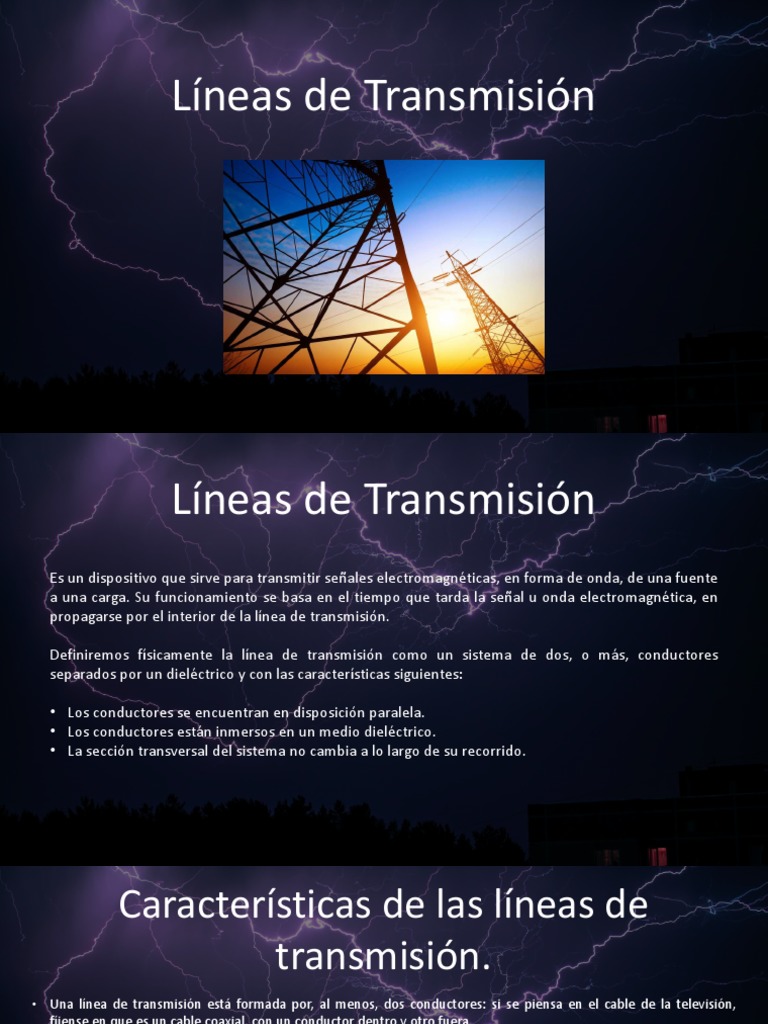 Lineas de Transmision | PDF | Línea de transmisión | Antena (Radio)