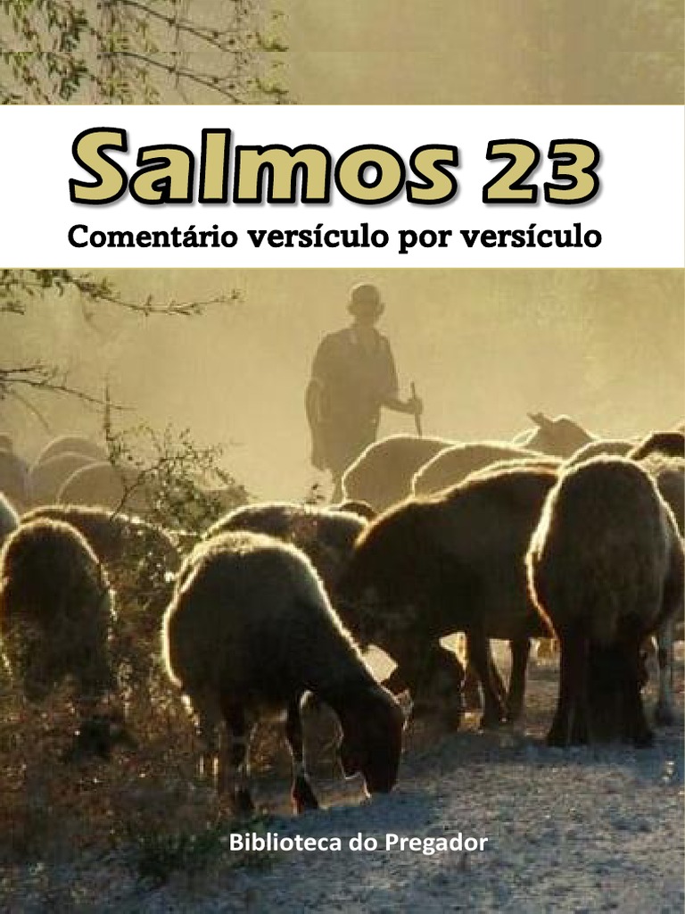 E-book-Salmos 23-Comentário Versículo Por Versículo | PDF | Salmos | Deus