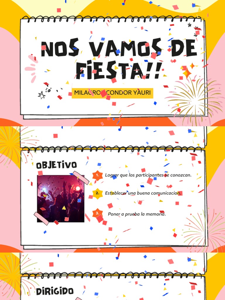 Nos Vamos de Fiesta | PDF
