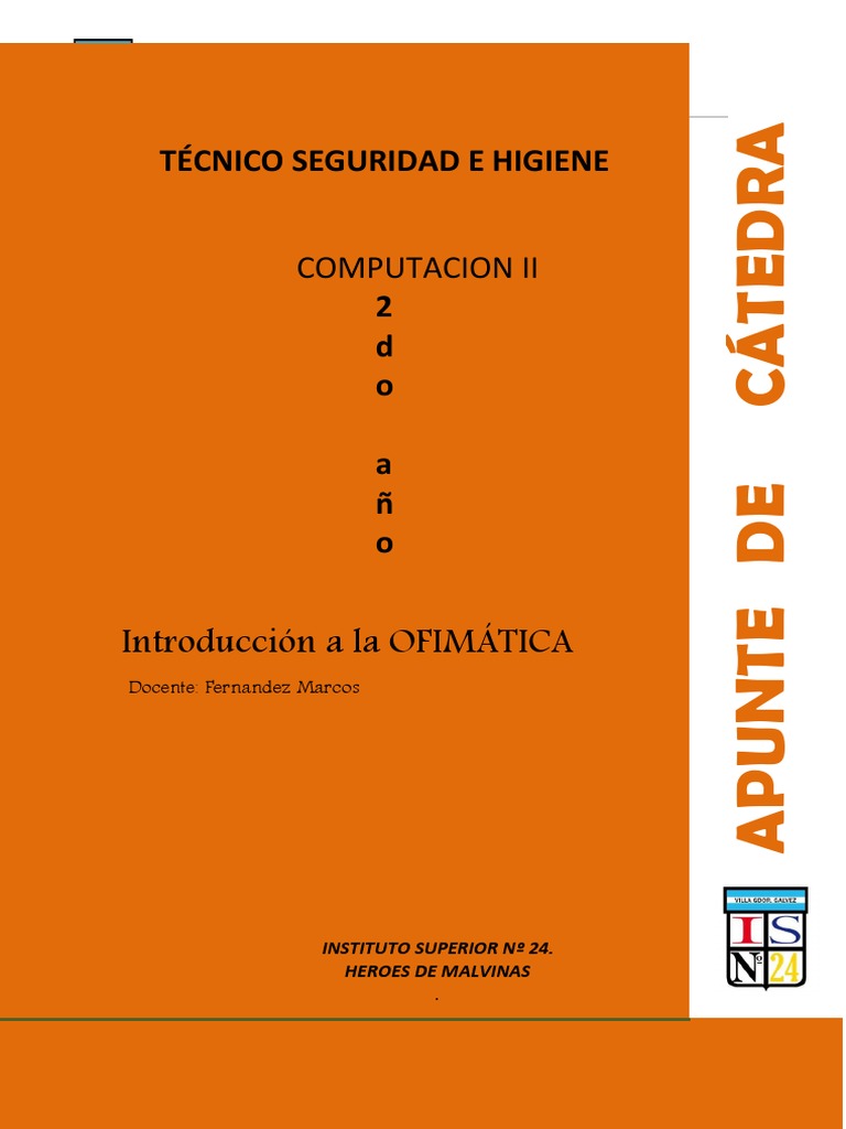 PDF 2 Computacion | PDF | Microsoft Office | Software