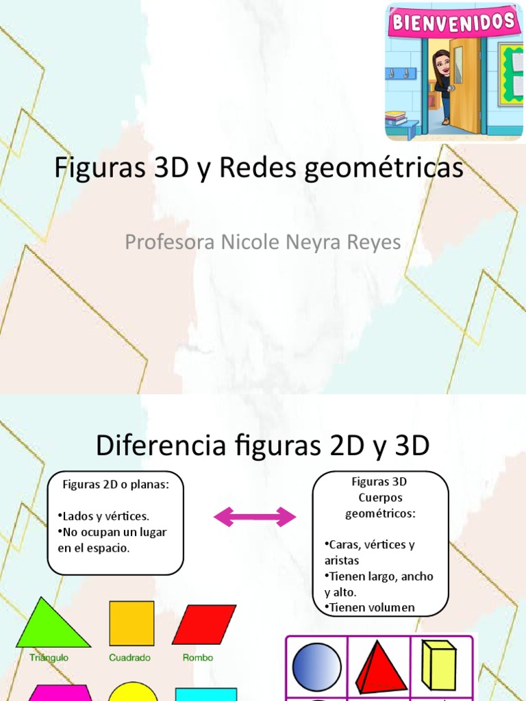Redes Geométricas y Figuras 3D | PDF | Deportes y actividades al aire ...