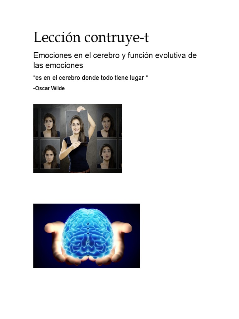 Lección Construye-T | PDF