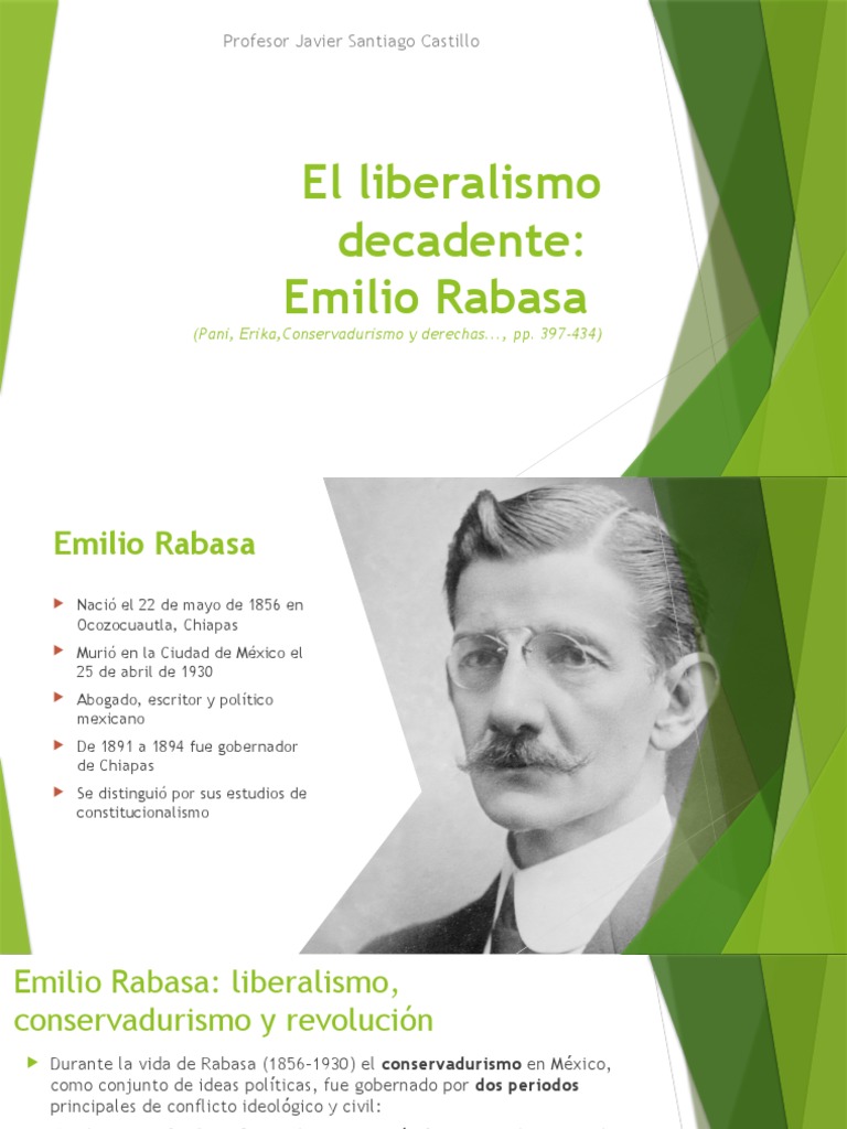 Revolucion y Emilio Rabasa | PDF | México | Conservatismo
