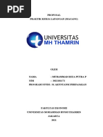 Proposal Magang (Template) | PDF