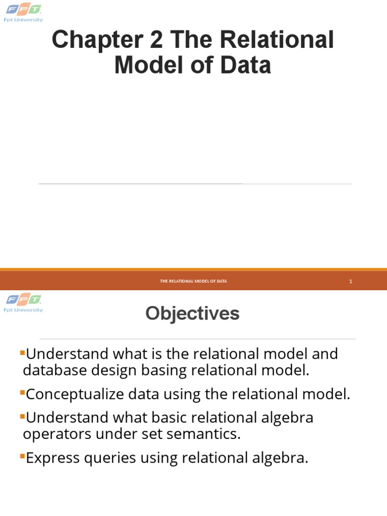 03.chapter 2 Update | PDF | Relational Model | Information Technology Management