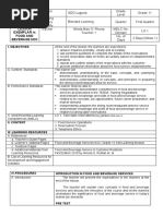 Lesson 1 Take Table Reservation | PDF | Restaurants | Lesson Plan