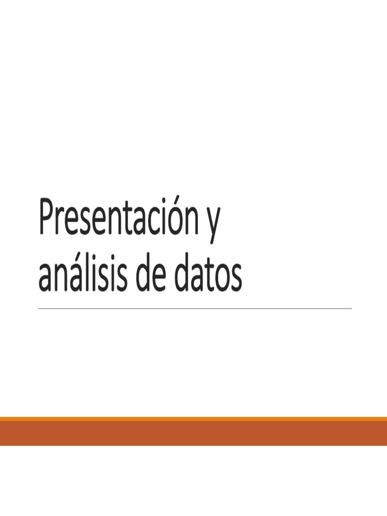 4.1capitulo 4.presentación y Análisis de Datos | PDF | Cuantil ...