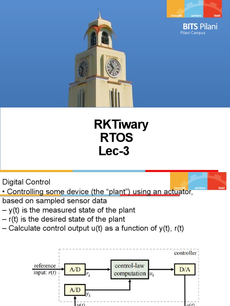 Lect3 Rtos Download Free Pdf Scheduling Computing Real Time Computing