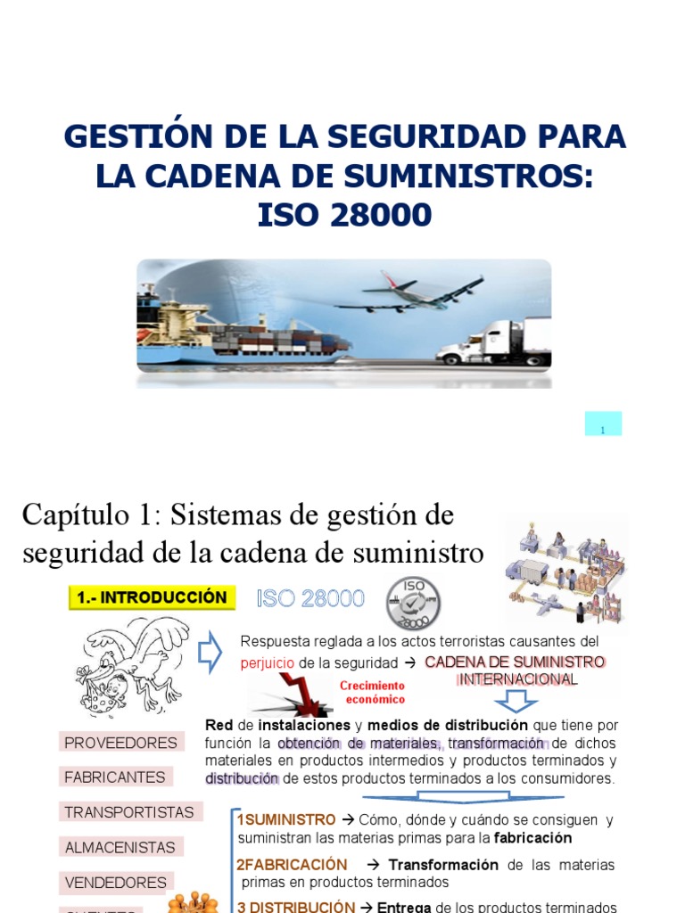 Iso 28000 | PDF | Riesgo | Business