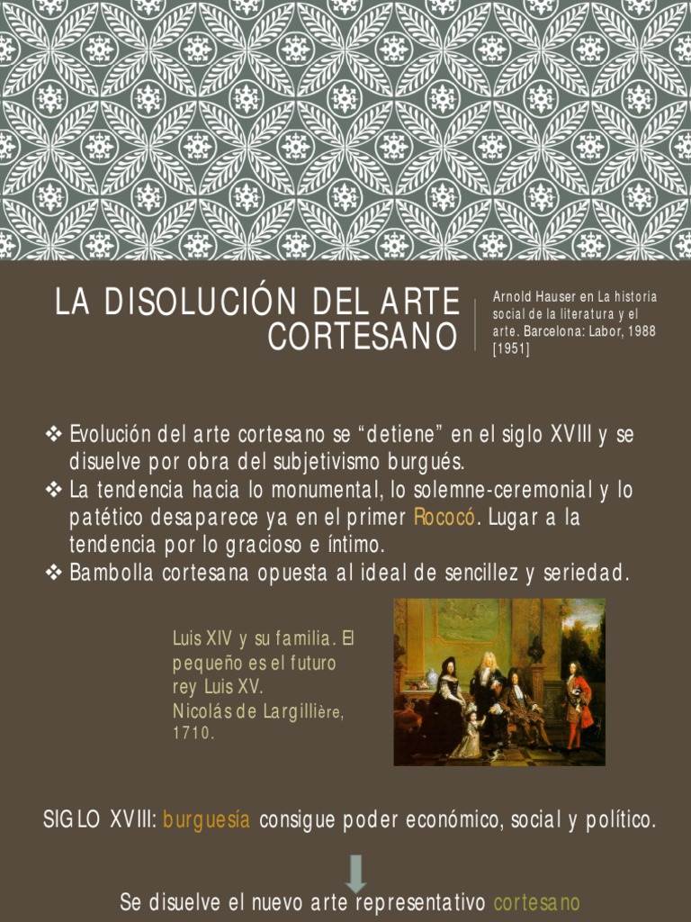 La Disolución Del Arte Cortesano Clari-Ceci | PDF | Clásicos