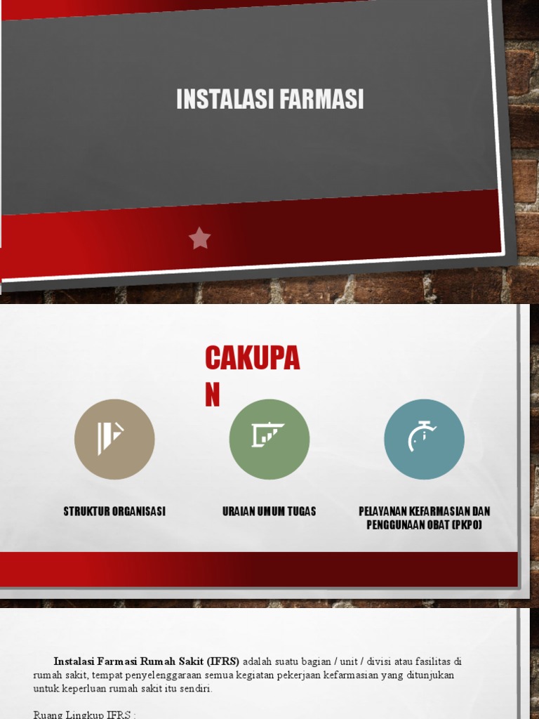 Rencana Perbaikan Unit Farmasi | PDF