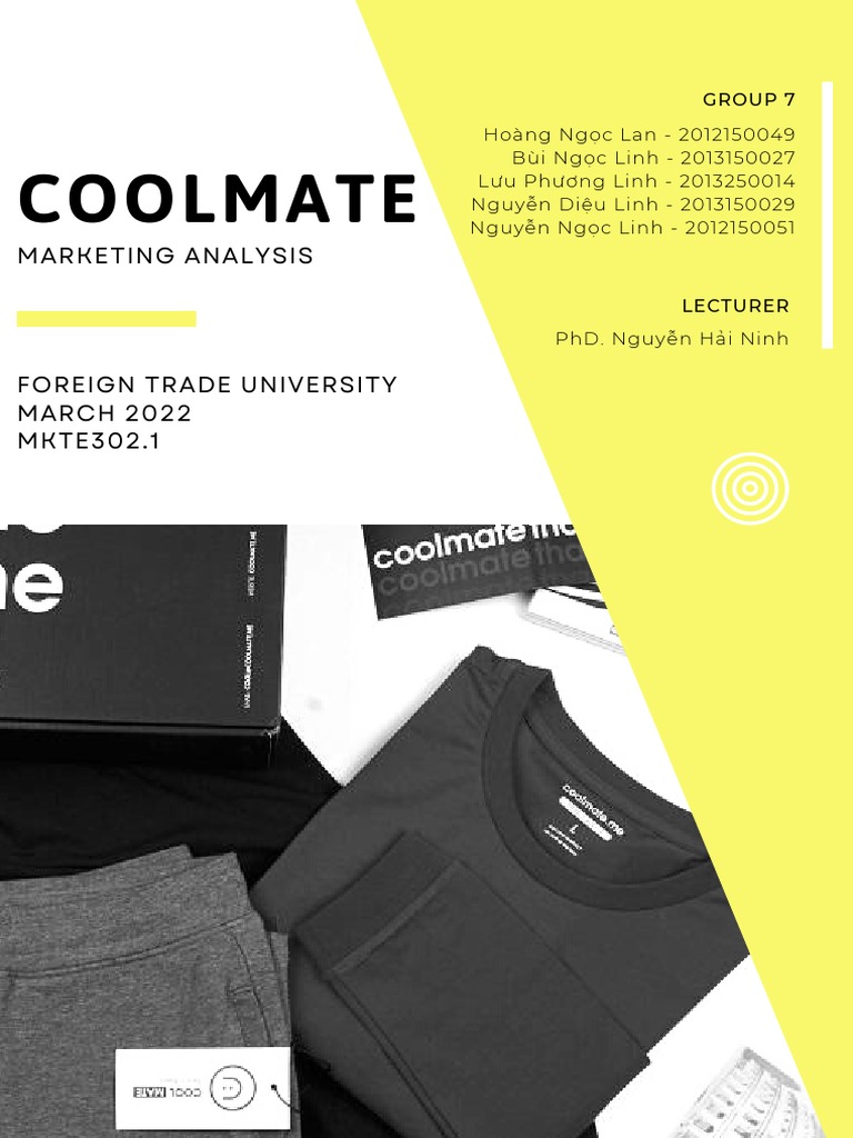 Coolmate Marketing Analysis Report | PDF | Retail | E Commerce