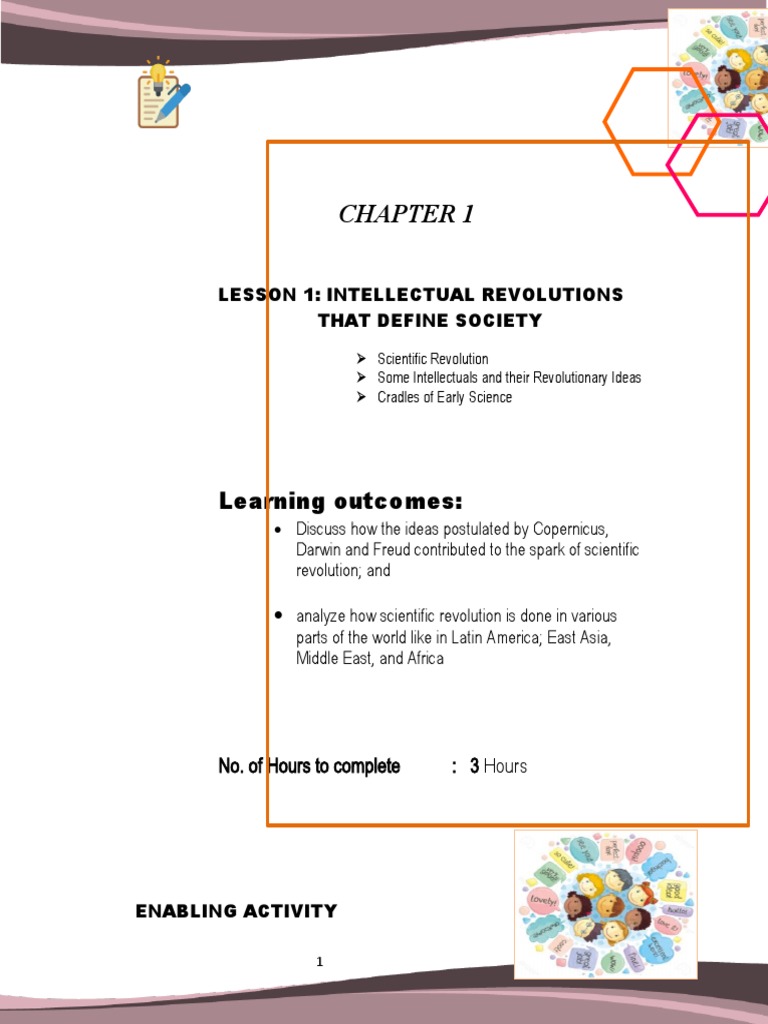 Lesson 1 - Intellectual Revolutions That Define Society | PDF | Science ...