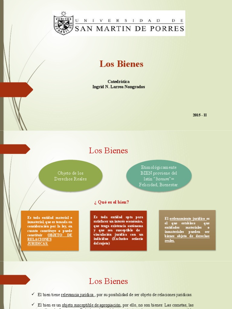 Derechos Reales INLN 3 | PDF | Bienes | Propiedad