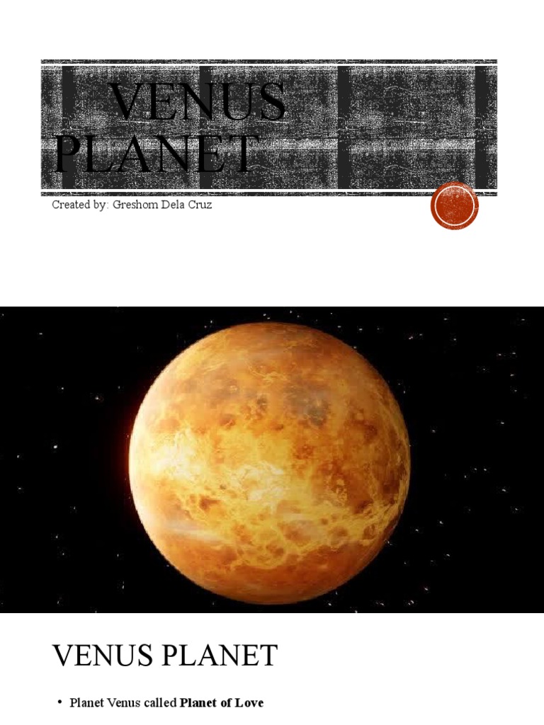 Venus Planet | PDF | Venus | Earth