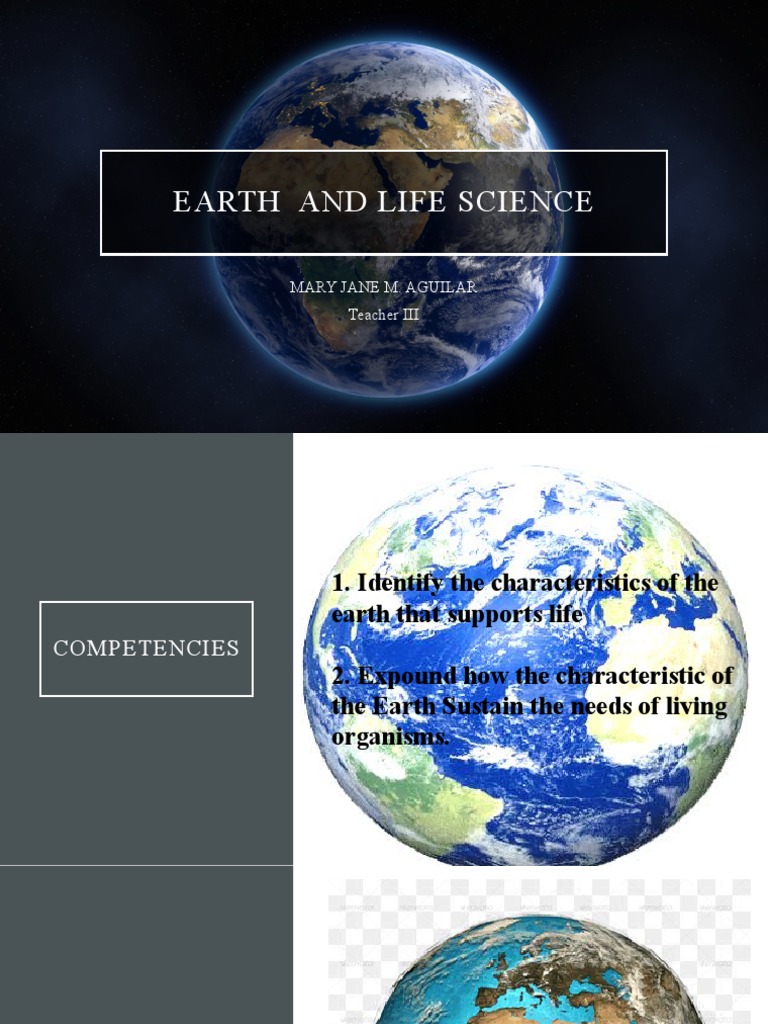 Earth and Life Science | PDF | Atmosphere | Earth