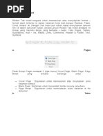 10 Fungsi Menu Insert Pada Microsoft Word | PDF | Komputer