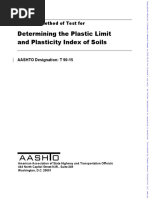 AASHTO Soil Classification Overview | PDF | Sedimentology | Landscape