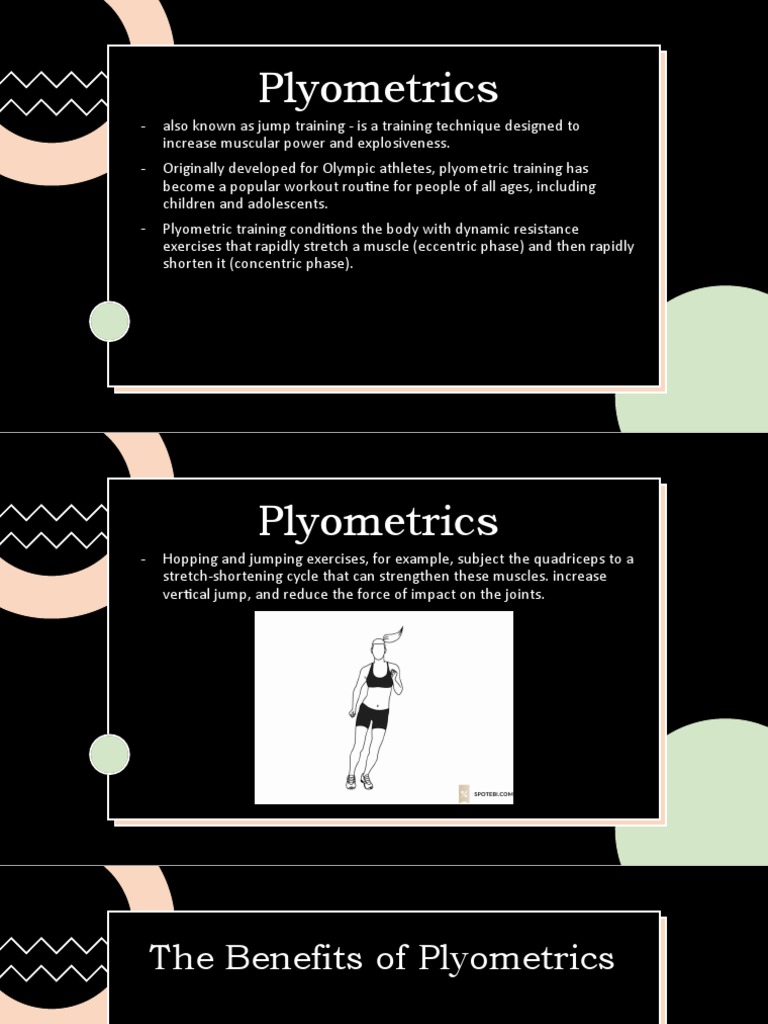 Lesson 3 Plyometrics | PDF | Skeletal Muscle | Determinants Of Health