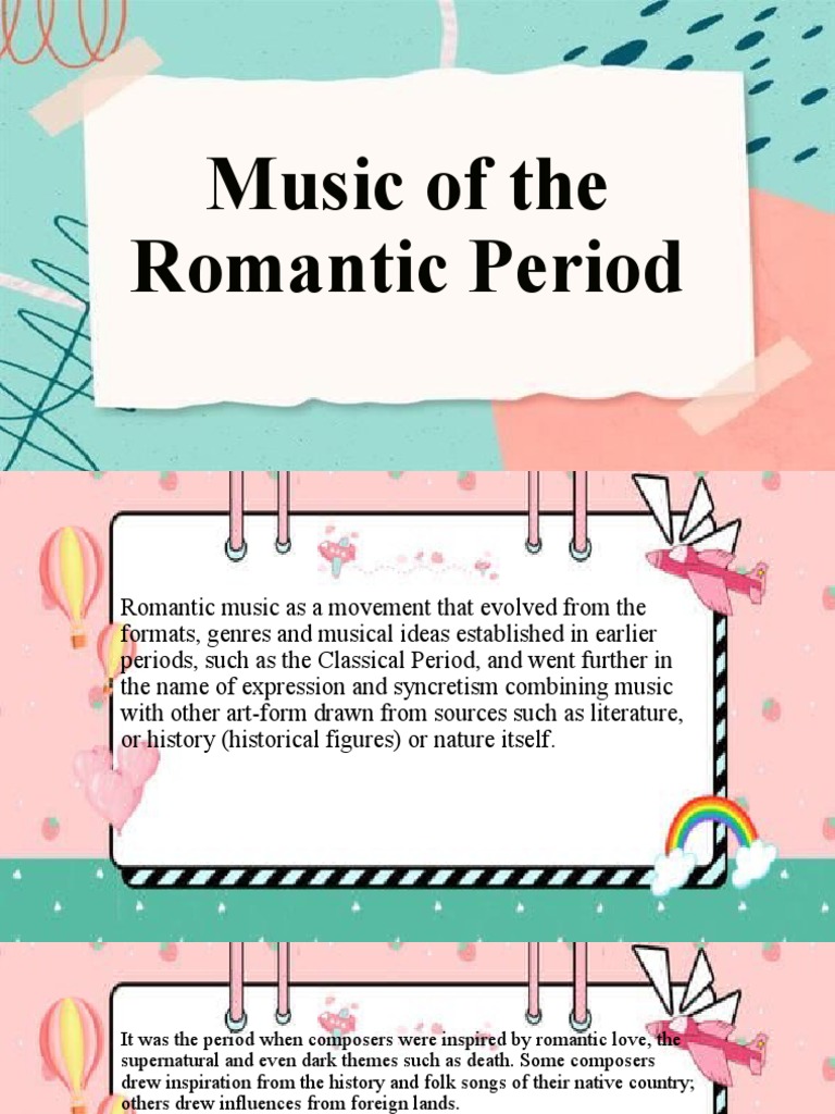Music Lesson 8 Music of The Romantic Period | PDF | Orchestras | Piano